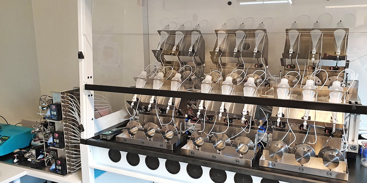 What equipment makes up a Permeation Testing System?